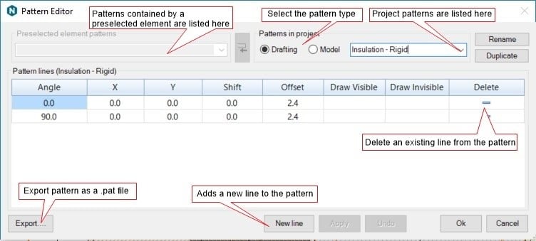 How to create Revit hatch patterns using Naviate Pattern Editor