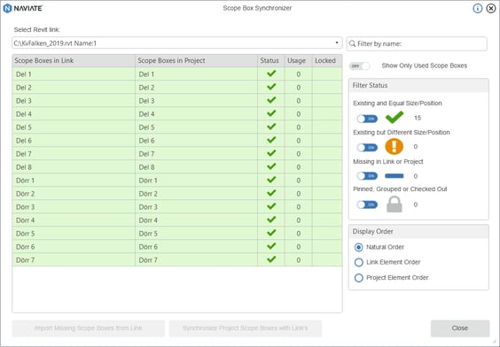How to use Scope Box Synchronizer