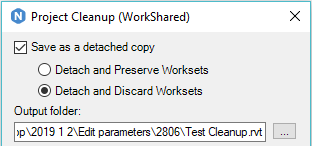 Manage your project with a project clean-up