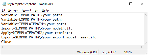 Templates in Naviate Simple BIM