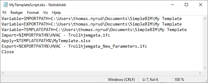 Templates in Naviate Simple BIM
