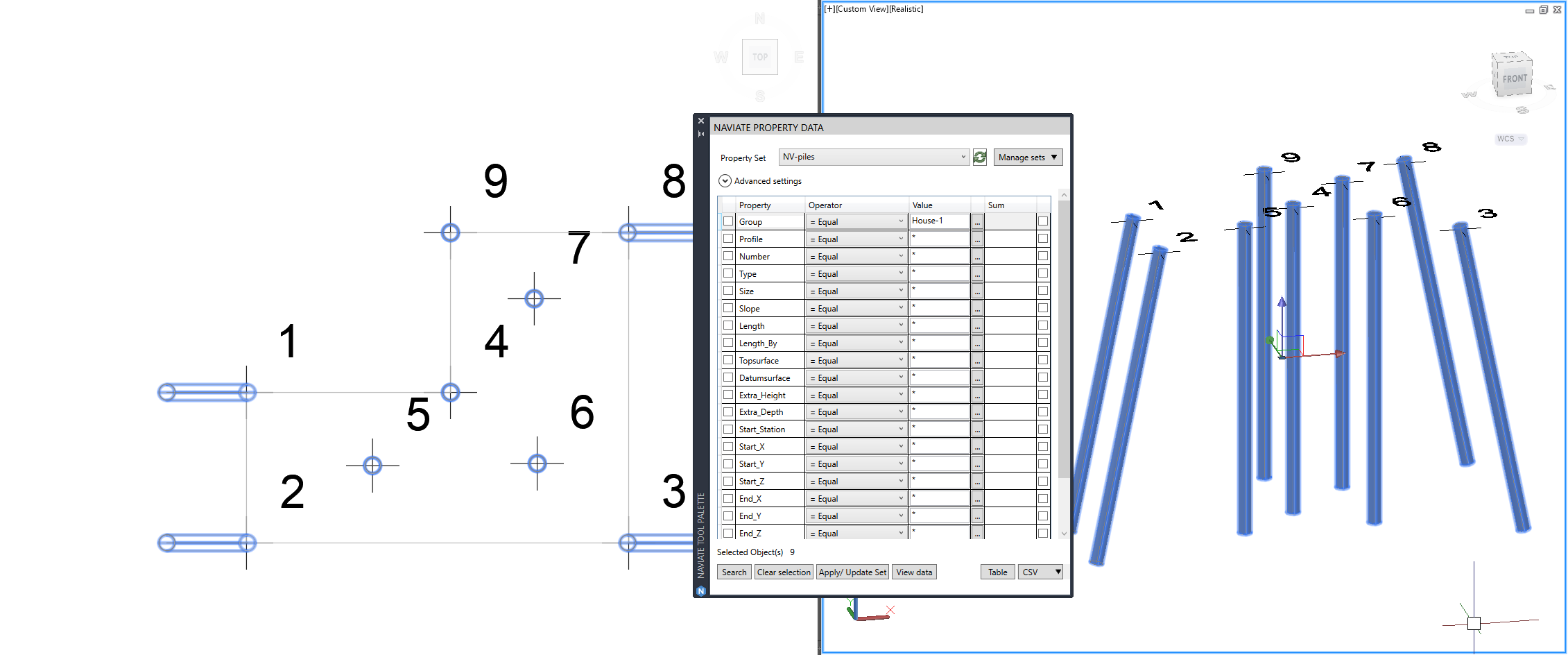 Lime Columns and Piles in Naviate Civil 3D
