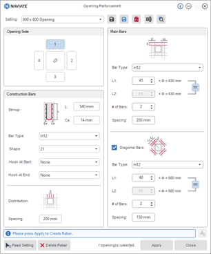 Discover Naviate Rebar #2 - Openings