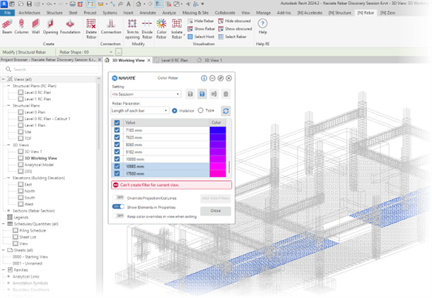 Naviate Rebar Discovery Session #6 – Color Rebar