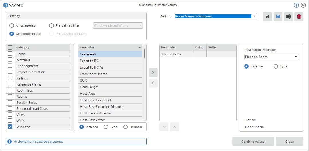 How to Check Window Placements in Naviate Accelerate